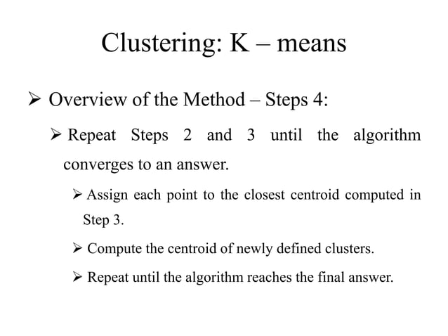 CS8091_BDA_Unit_II_Clustering | PPT
