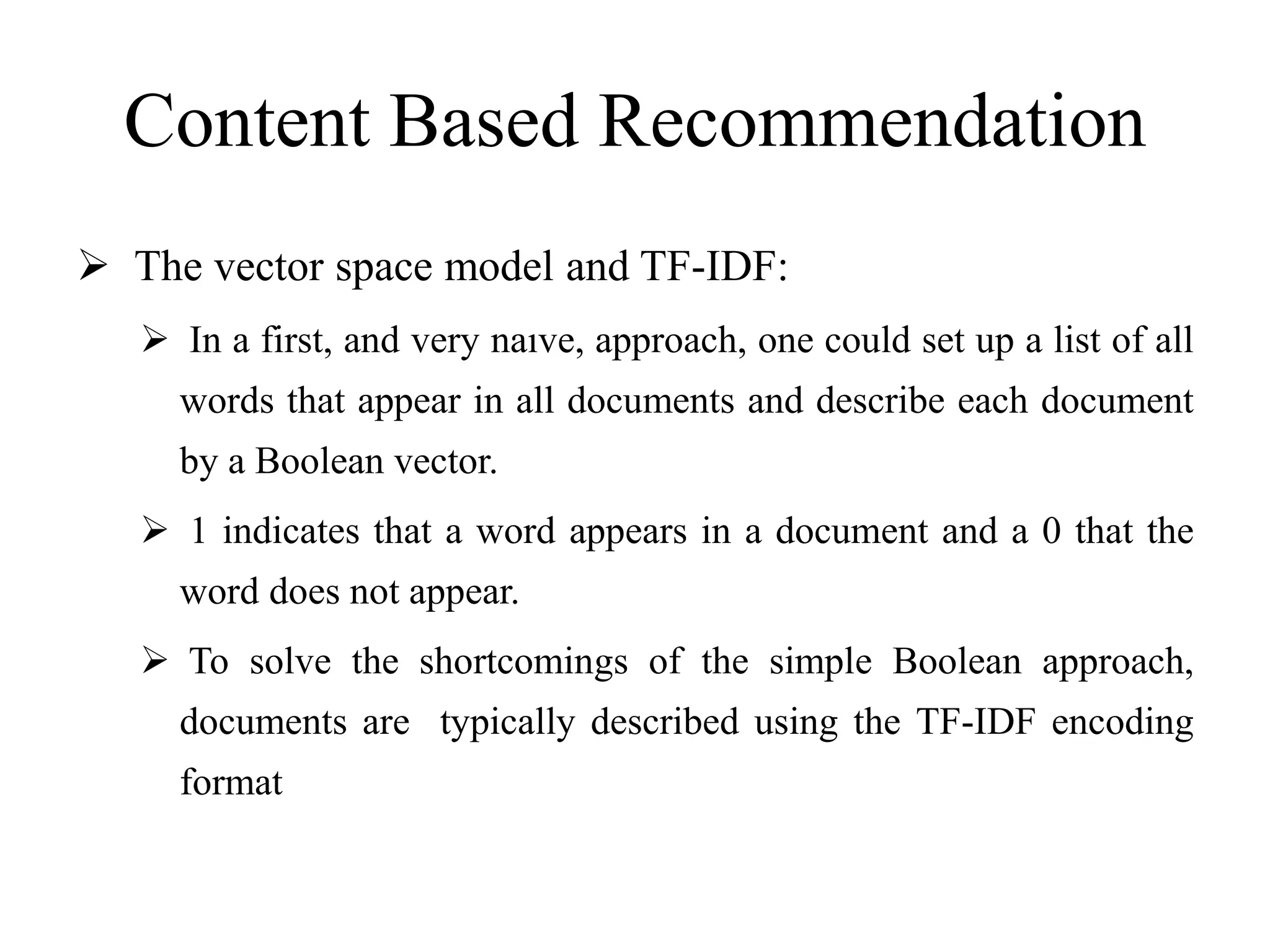 CS8091_BDA_Unit_III_Content_Based_Recommendation | PPT