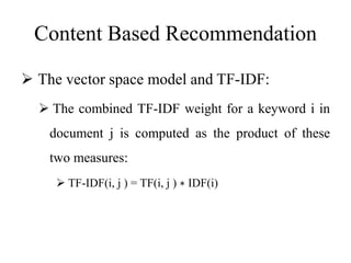 CS8091_BDA_Unit_III_Content_Based_Recommendation | PPT
