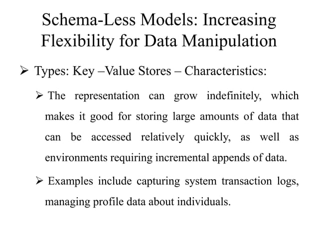 CS8091_BDA_Unit_V_NoSQL | PPT