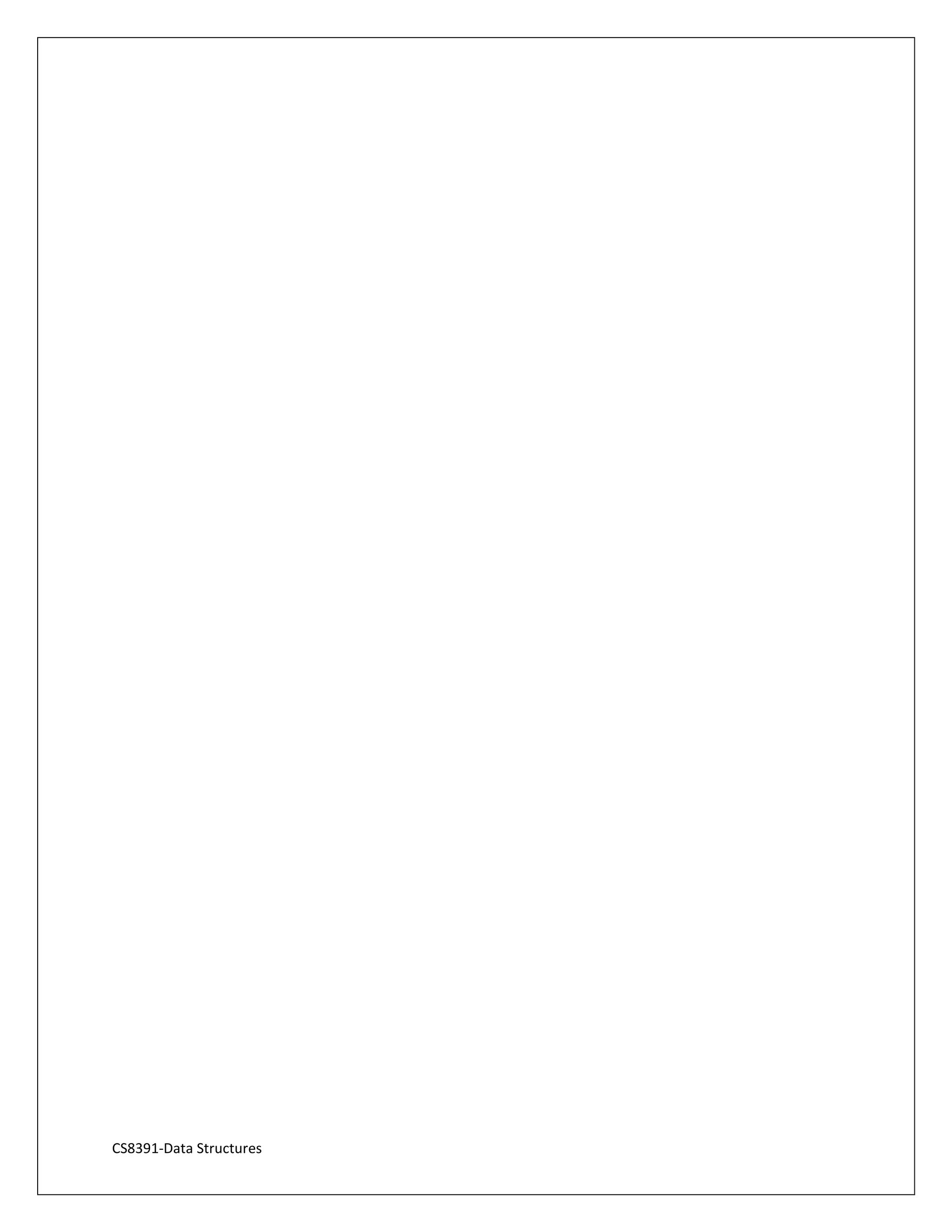 CS8391-DATA-STRUCTURES.pdf | Programming Languages | Computing