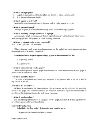 CS8391-DATA-STRUCTURES.pdf | Programming Languages | Computing