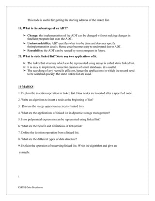 CS8391-DATA-STRUCTURES.pdf | Programming Languages | Computing
