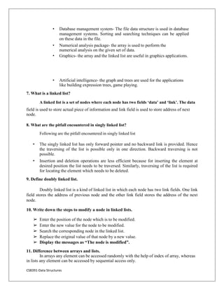CS8391-DATA STRUCTURE.pdf1111111111111111 | PDF