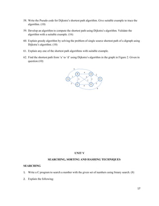 CS8391 Data Structures Part B Questions Anna University | DOC