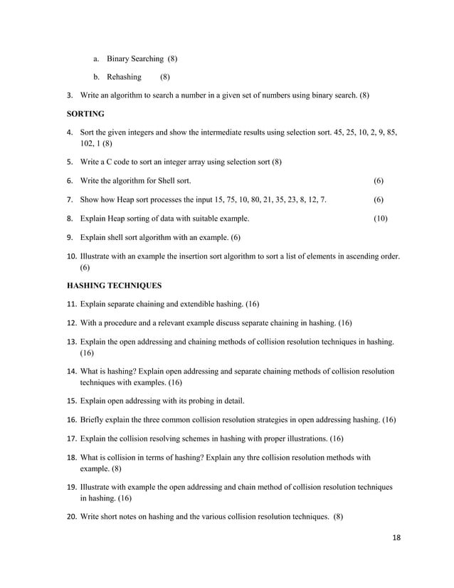 Cs8391 Data Structures Part B Questions Anna University Pdf 