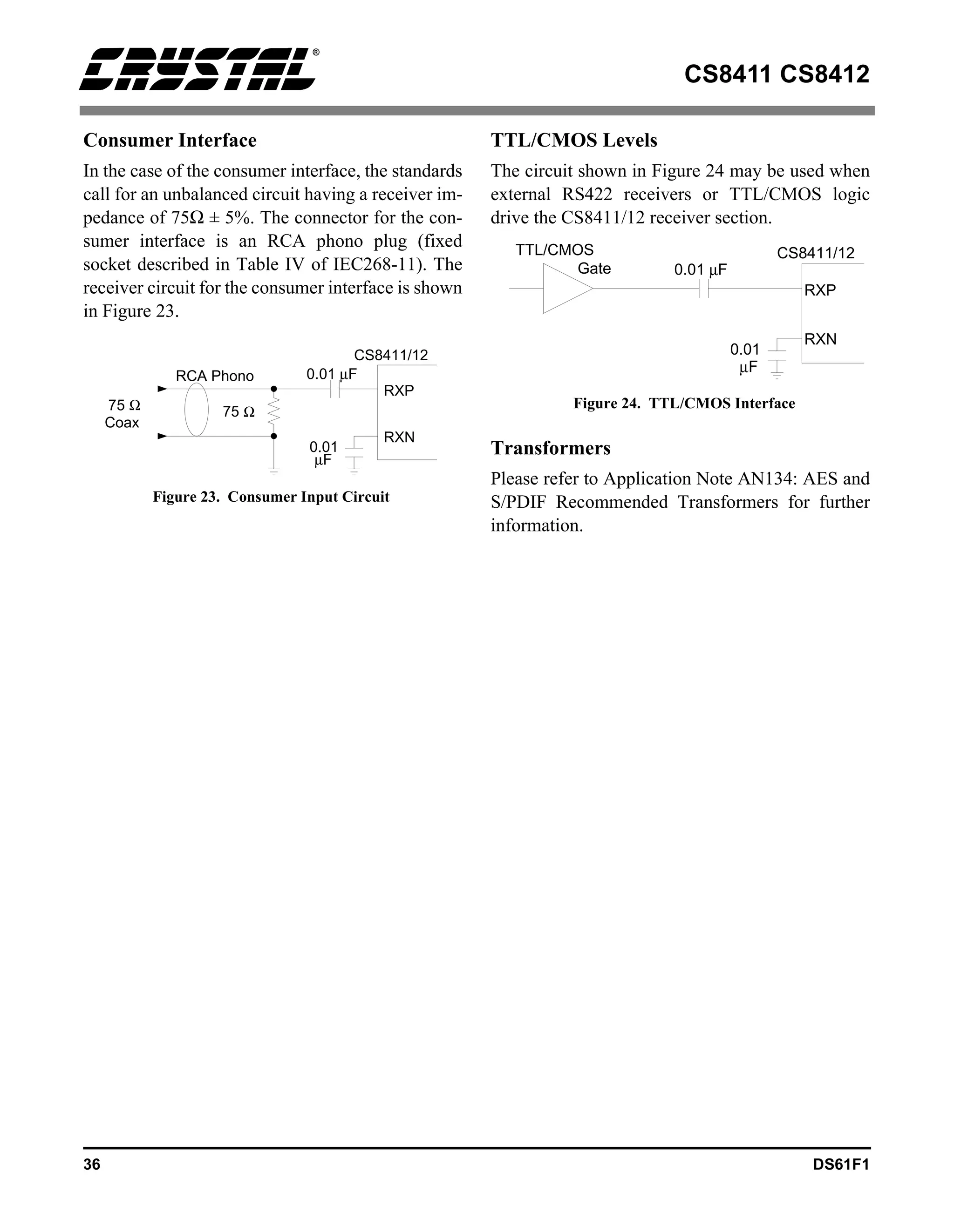 CS8411 Data sheet for enginering and electric technology | PDF
