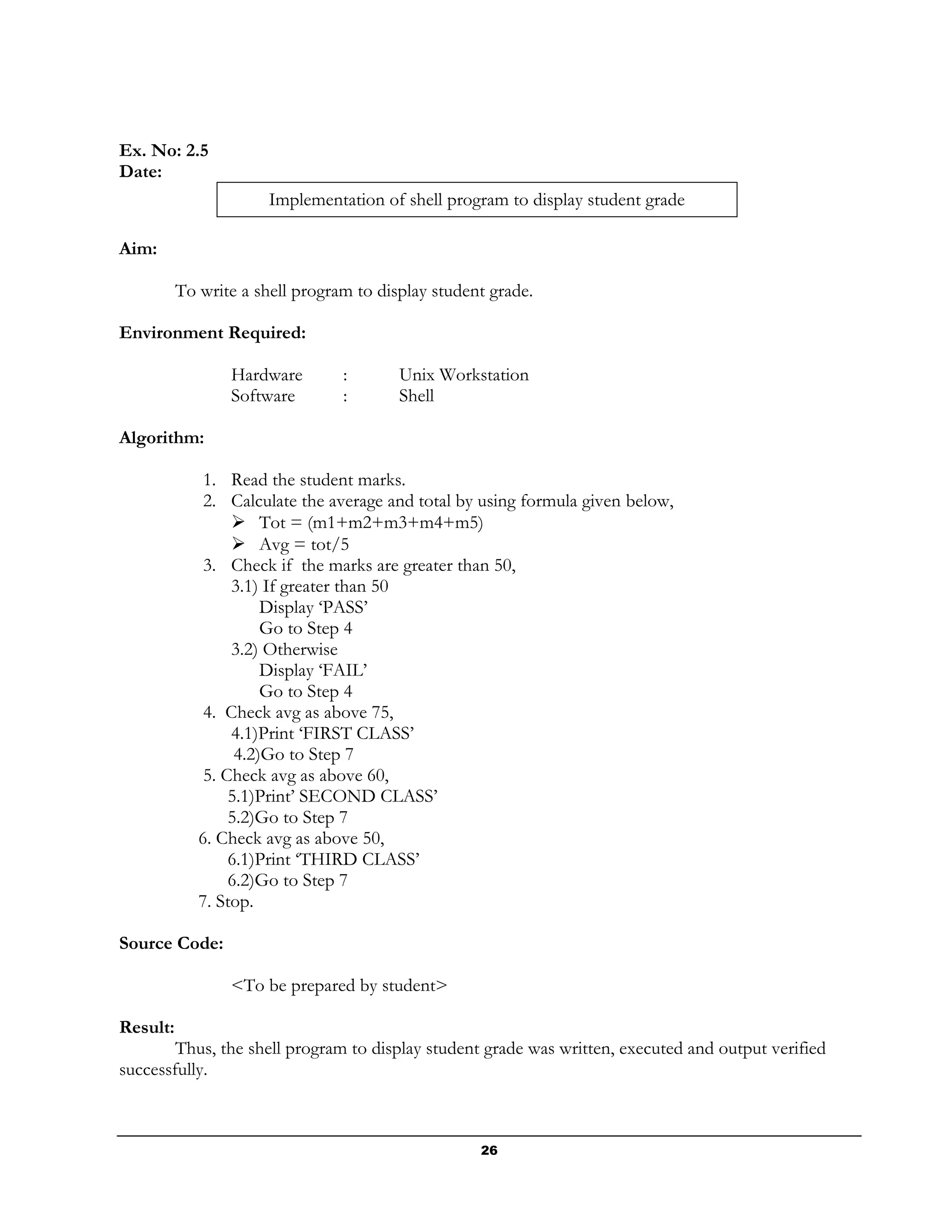 CS8461 Operating System Lab Manual S.Selvi | PDF