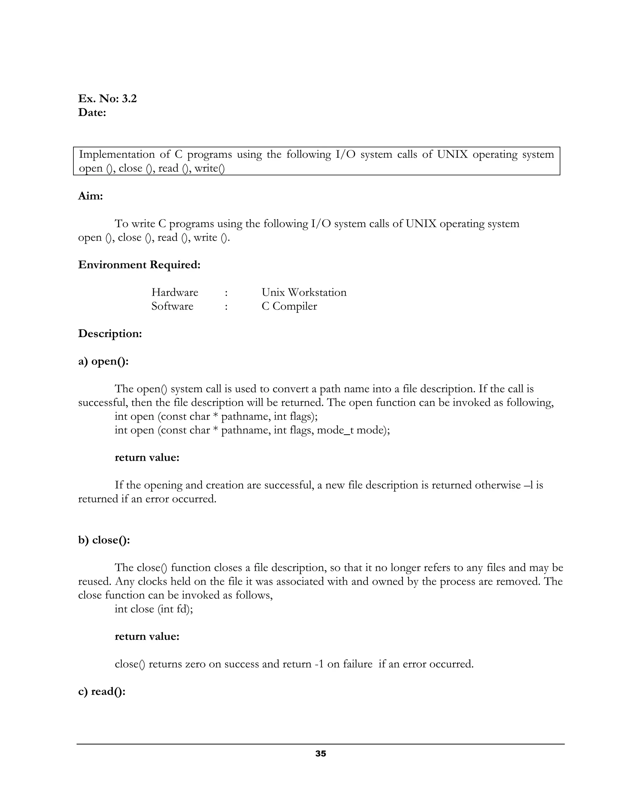 CS8461 Operating System Lab Manual S.Selvi | PDF