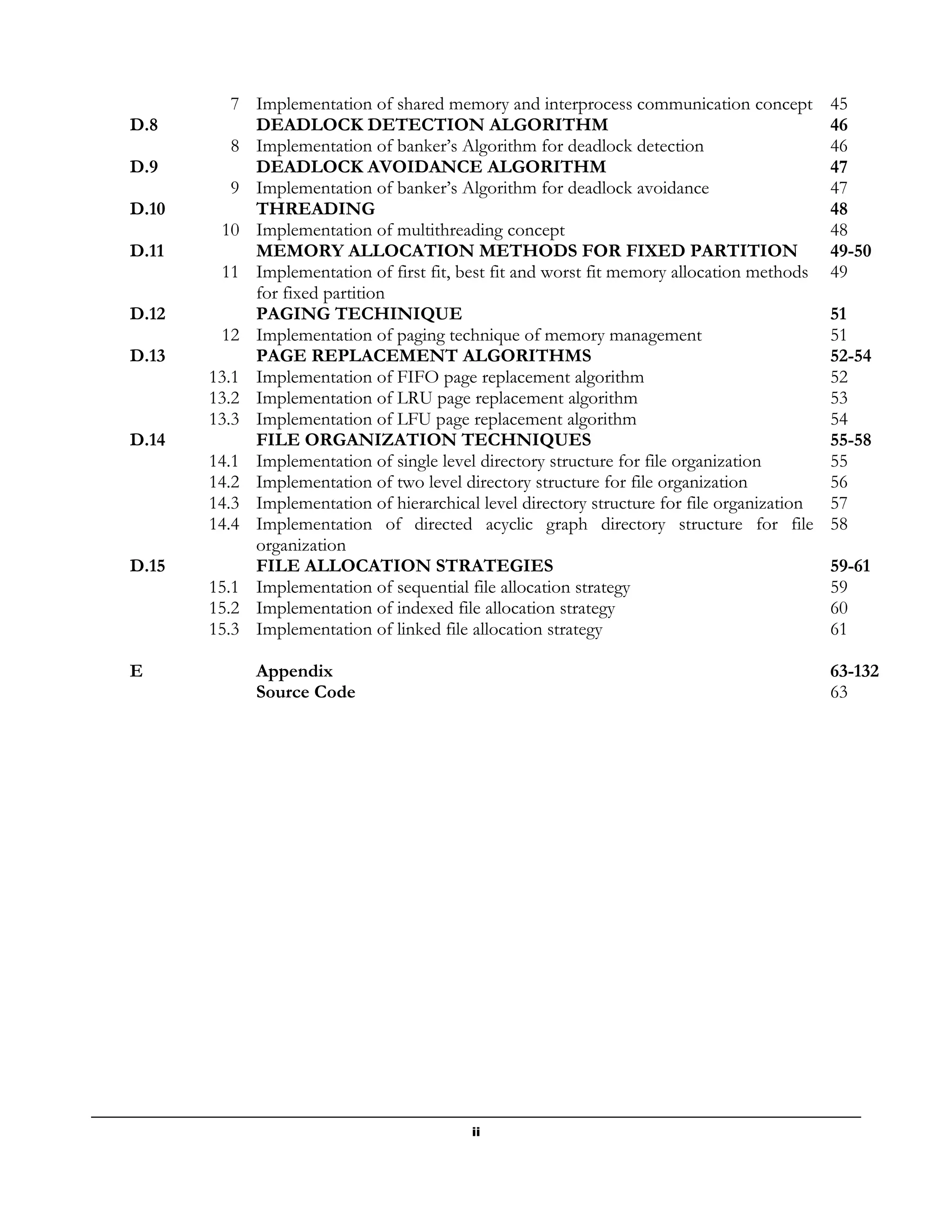 CS8461 Operating System Lab Manual S.Selvi | PDF