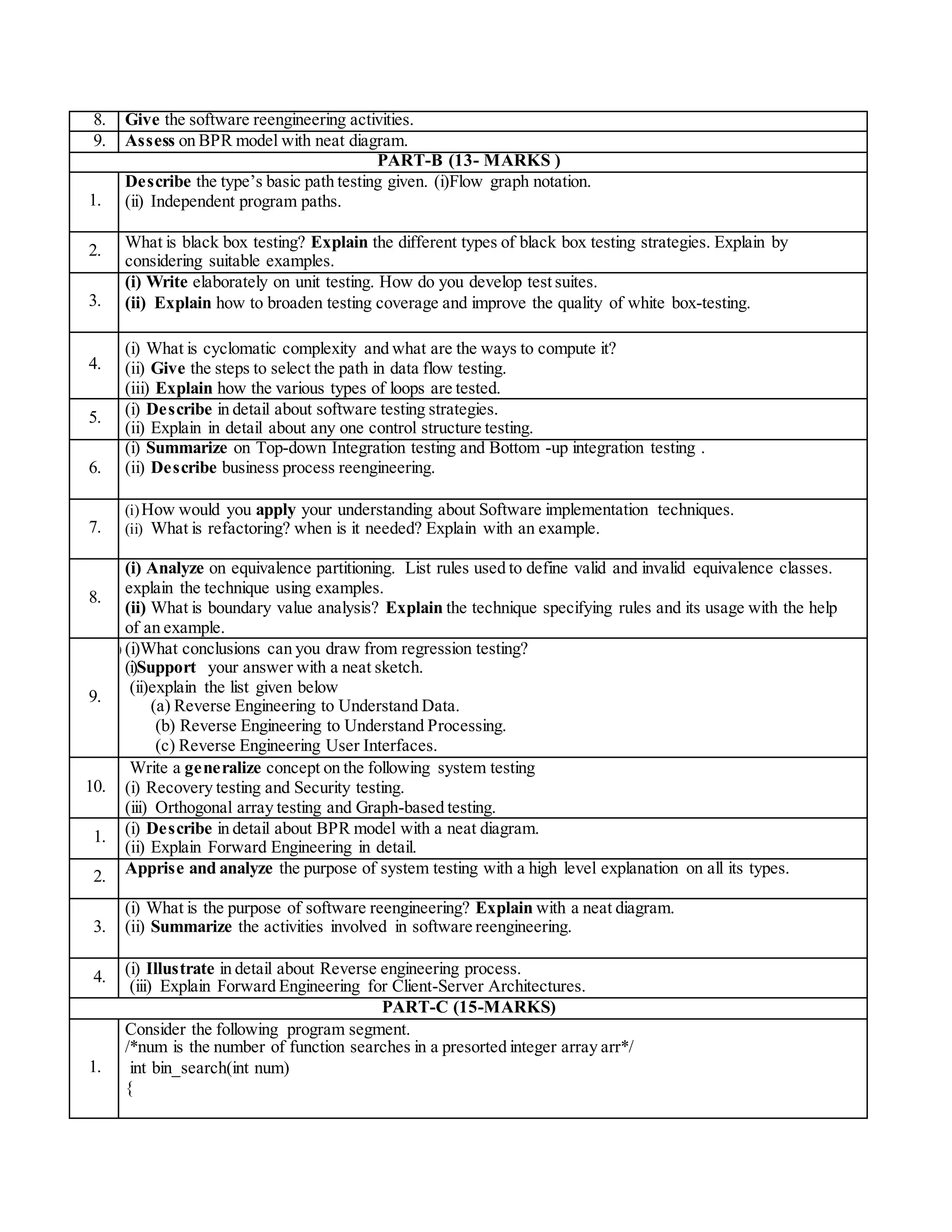 Cs8494 software engineering | DOCX