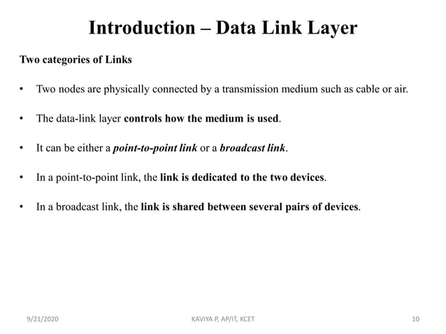 CS8591 Computer Networks - Unit II | PDF