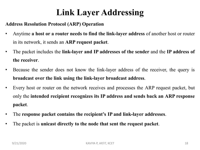 CS8591 Computer Networks - Unit II | PDF