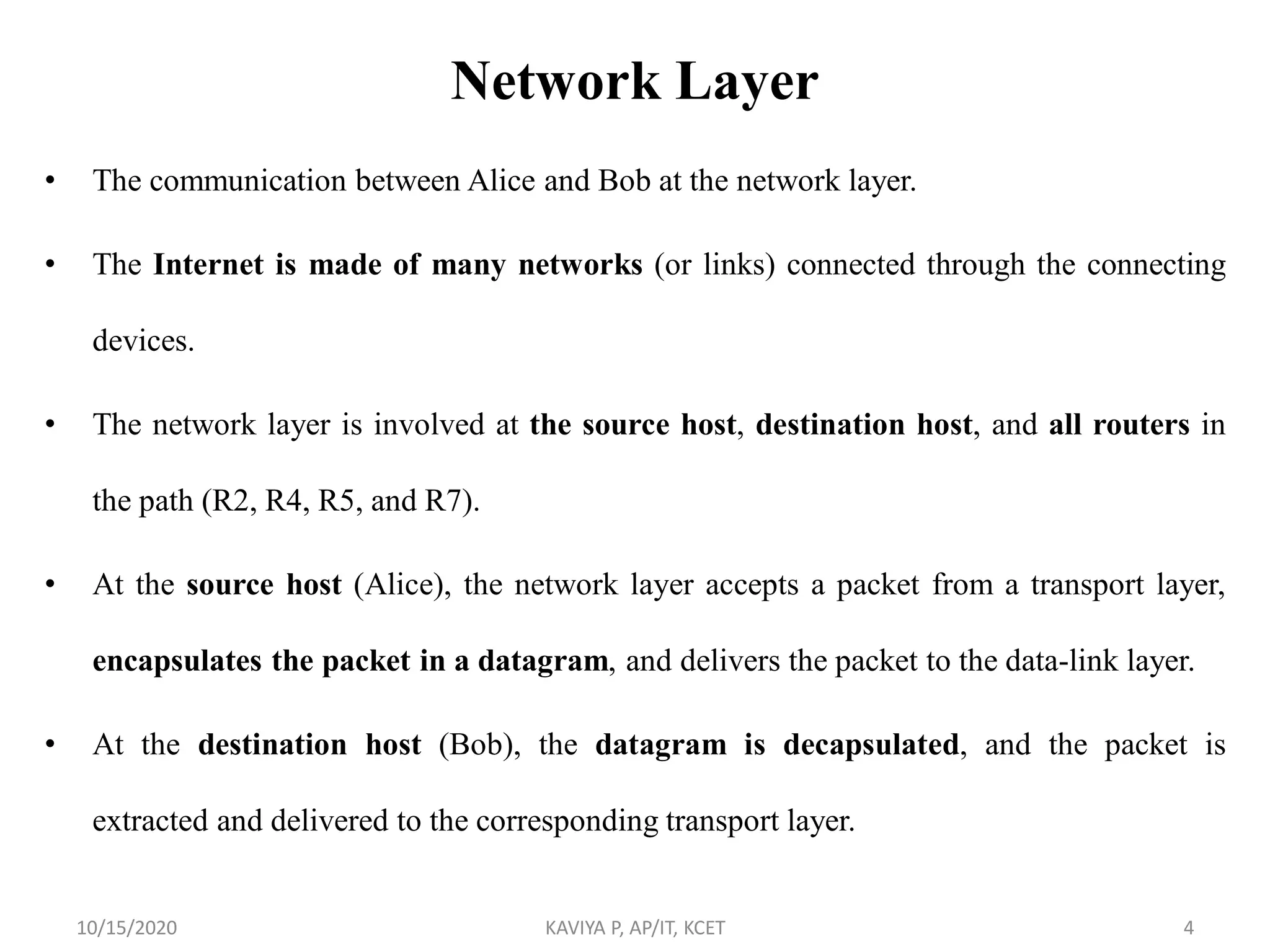 CS8591 Computer Networks - Unit III | PDF
