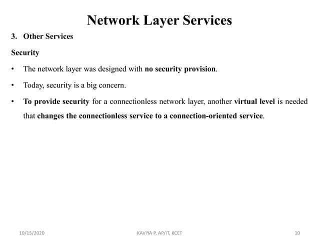 CS8591 Computer Networks - Unit III | PDF
