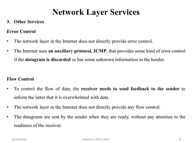 CS8591 Computer Networks - Unit III | PDF