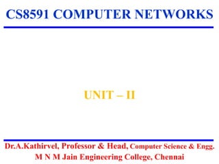 Cs8591 Computer Networks | PPT