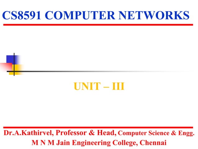 Cs8591 Computer Networks | PDF | Computer Networking | Computing