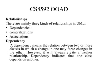 Cs8592 ooad unit 2 | PPT
