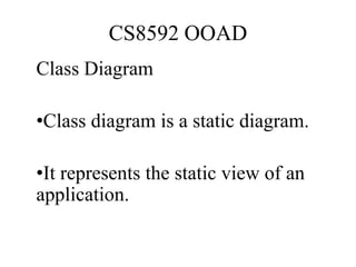 Cs8592 ooad unit 2 | PPT