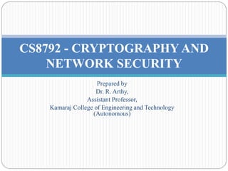 Cs8792 cns - unit iv | PDF