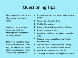 Questioning Skills in Communication | PPTX