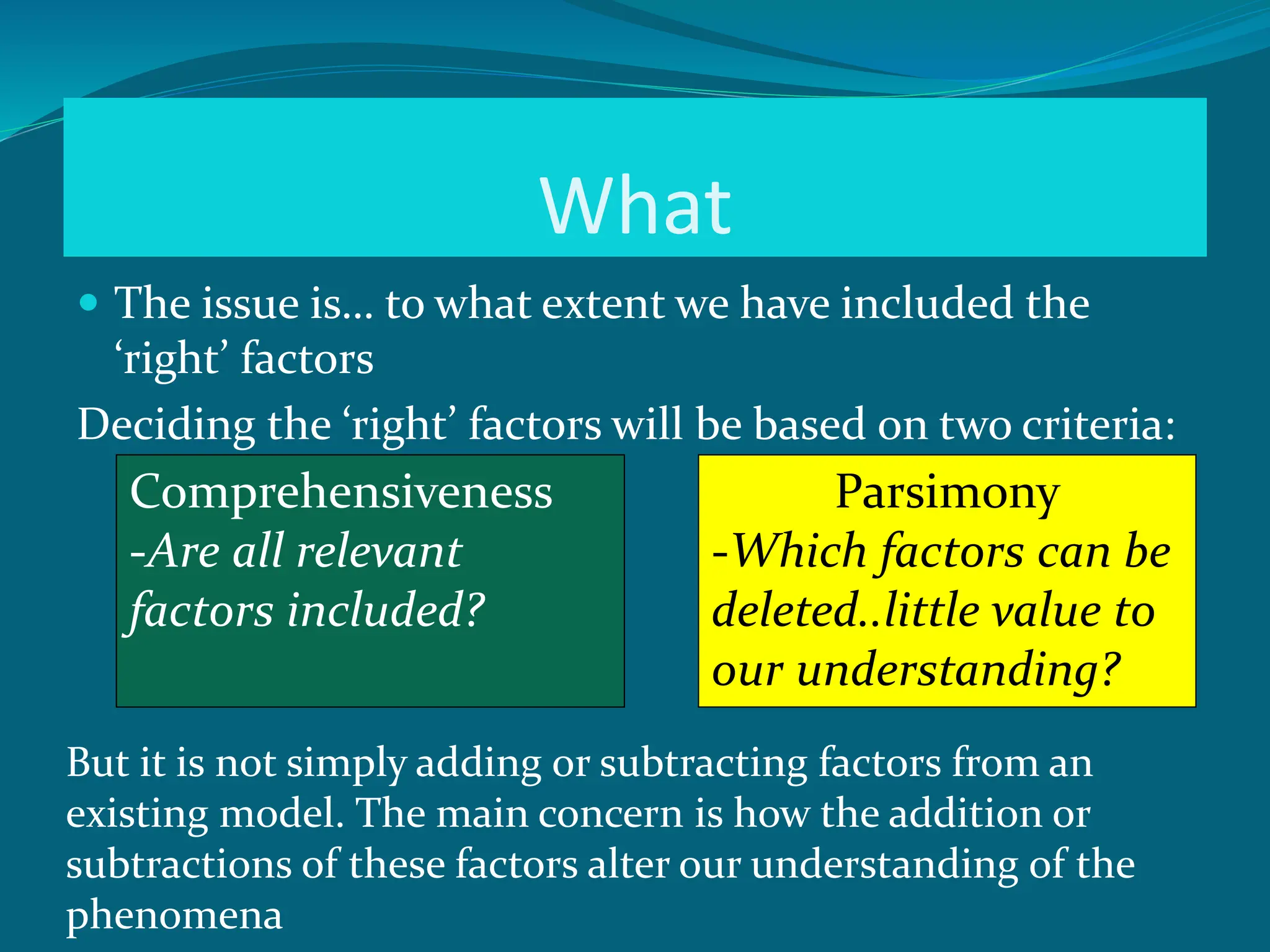 The building block of theory development | PPT