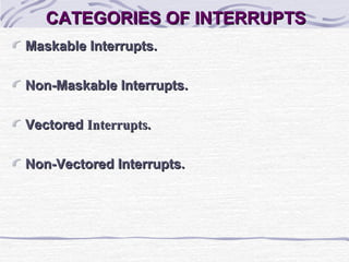 Interrupts | PPT