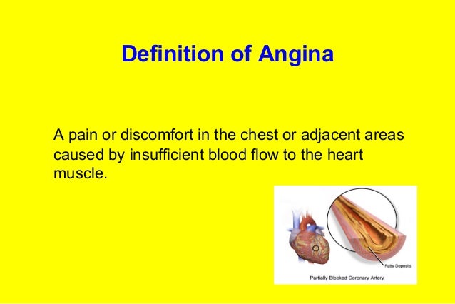 Chronic Stable Angina- Diagnosis & management