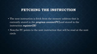 Central Processing Unit (Instruction Circle) | PPT