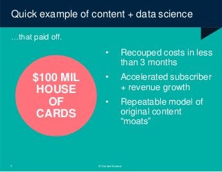 Content + Data Science Sample | PPT