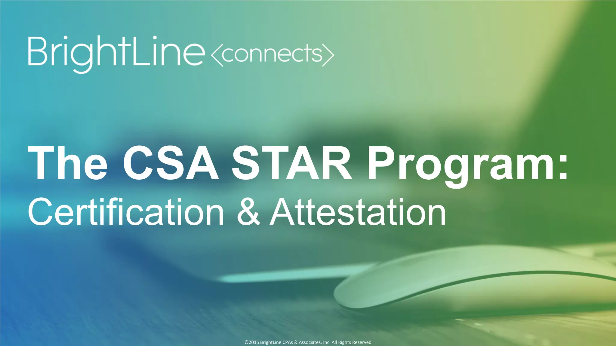 CSA STAR Program | PDF