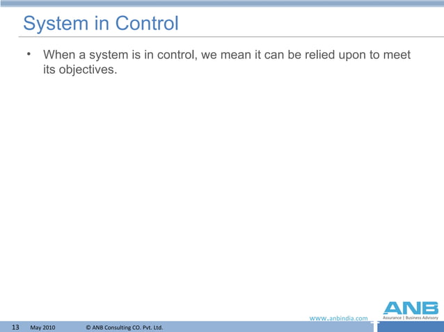 Control Self Assessment | PPS | Business | Business and Finance