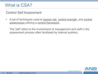 Control Self Assessment | PPS