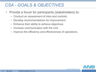 Control Self Assessment | PPS