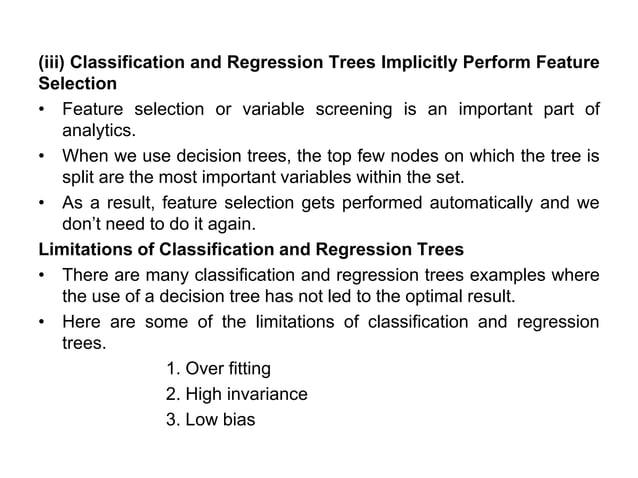 CSA 3702 machine learning module 2 | PPT