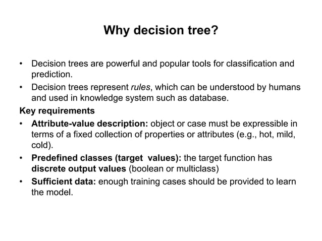 CSA 3702 machine learning module 2 | PPT