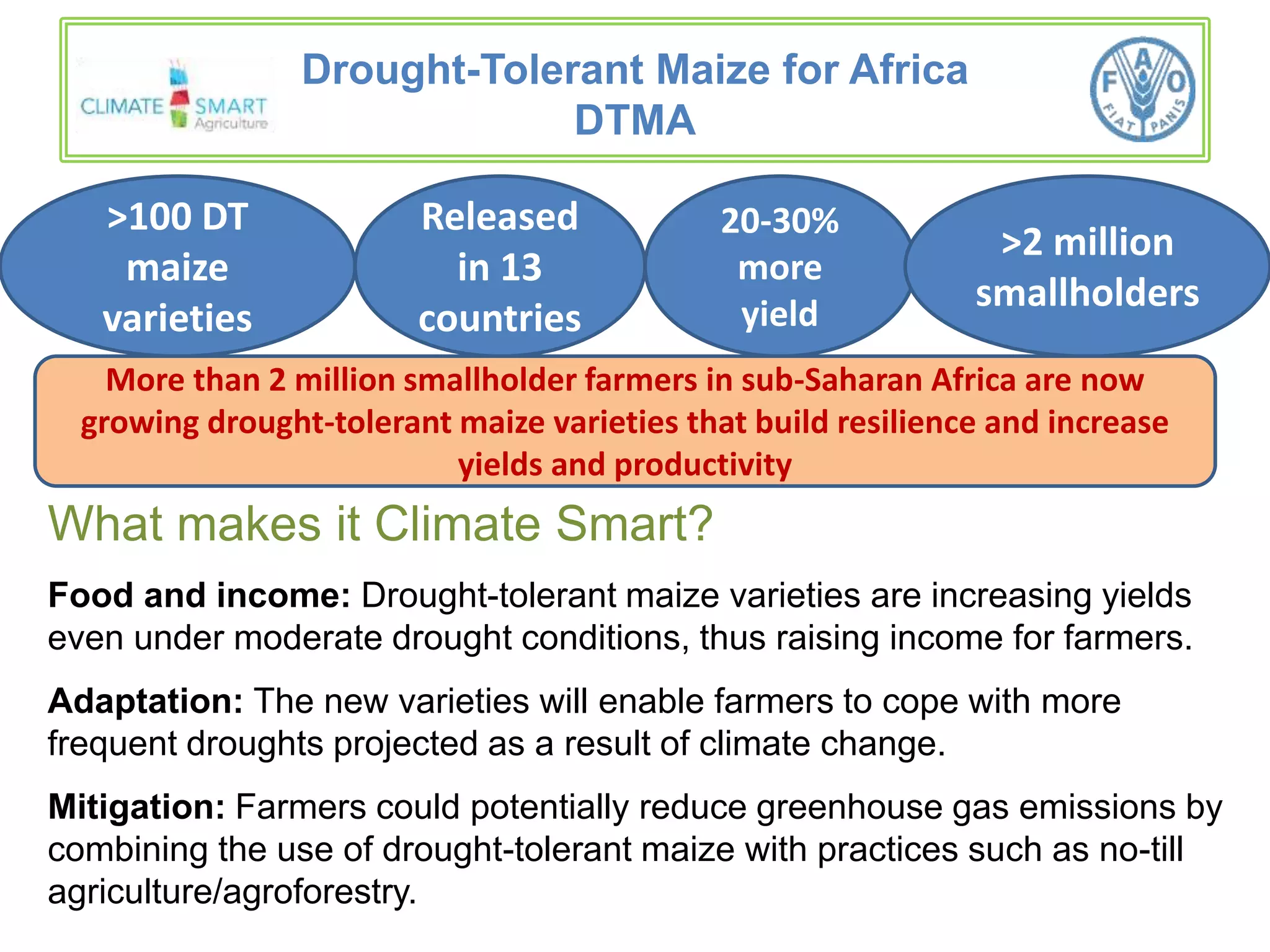 Climate Smart Agriculture on the ground | PPTX
