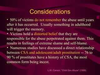 CSA & Christian Counseling considerations | PPT