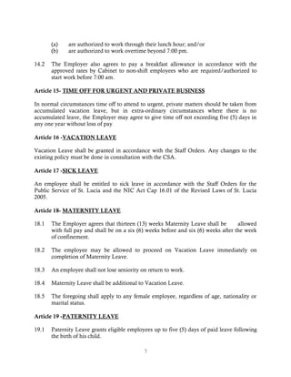 Csa collective agreement 2010 2013 | PDF