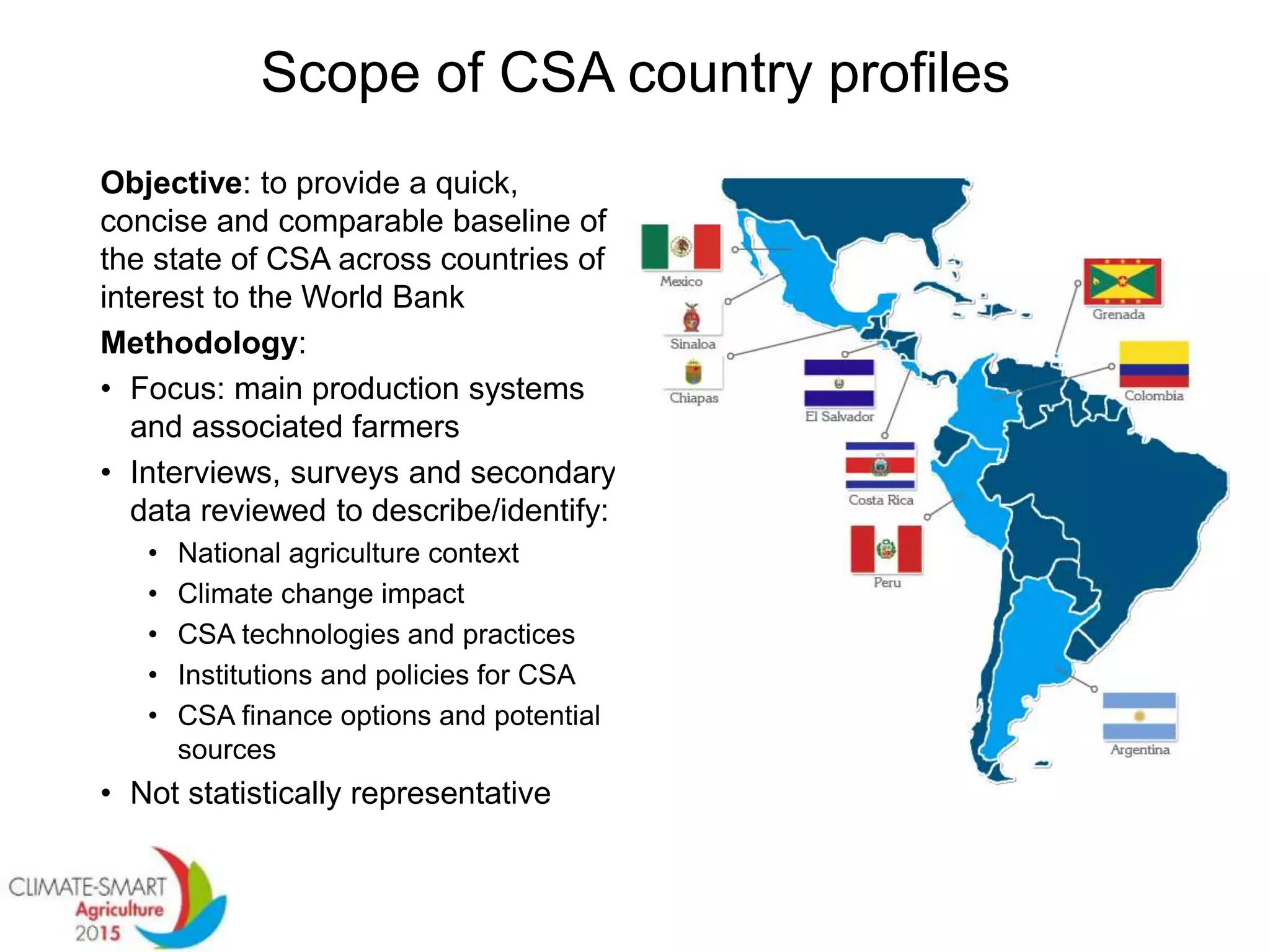 Practices and enabling conditions for CSA | PPT