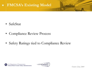Csa Congressional Briefing 10222009 | PPT