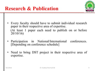 COMPUTER SCIENCE & ENGINEERING ACTION PLAN | PPTX