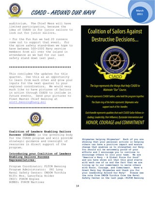 Csadd newsletter | PDF