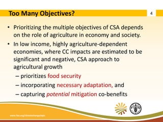 Csa epic implementation | PPTX | Agriculture | Industries