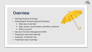 Follow the Leader - Successful Leadership Transitions | PPTX