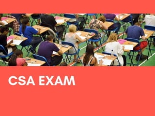 Csa exam - CSA ABC | PPT