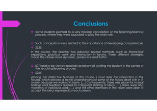 Forums and the reflection on teaching/learning the mother tongue ...