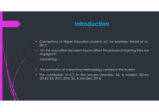 Forums and the reflection on teaching/learning the mother tongue ...