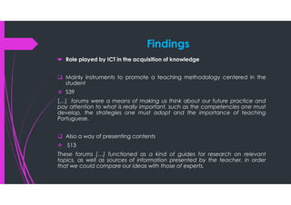 Forums and the reflection on teaching/learning the mother tongue ...